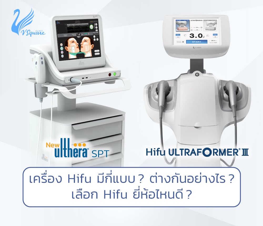 เครื่อง Hifu (ไฮฟู) มีกี่แบบ ? กี่ยี่ห้อ ? ต่างกันอย่างไร ? ยี่ห้อไหนดี ...